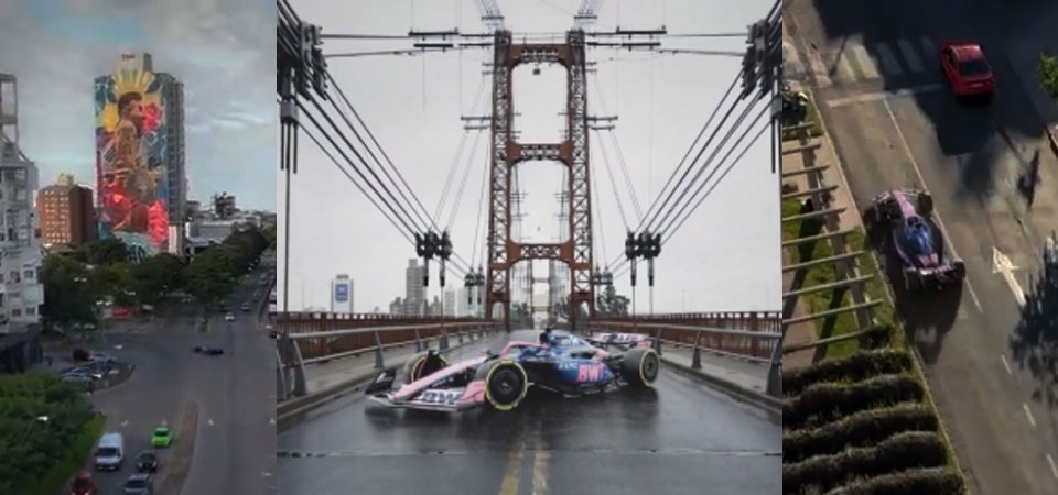 Furor en redes: Colapinto paseando con su F1 por Santa Fe » SOY Deportes