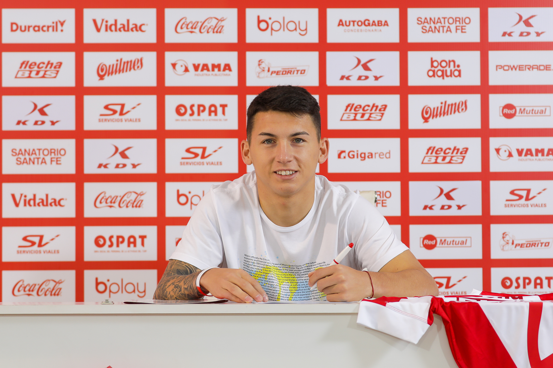 Universidad de Chile quiere a Mateo Del Blanco, de Unión